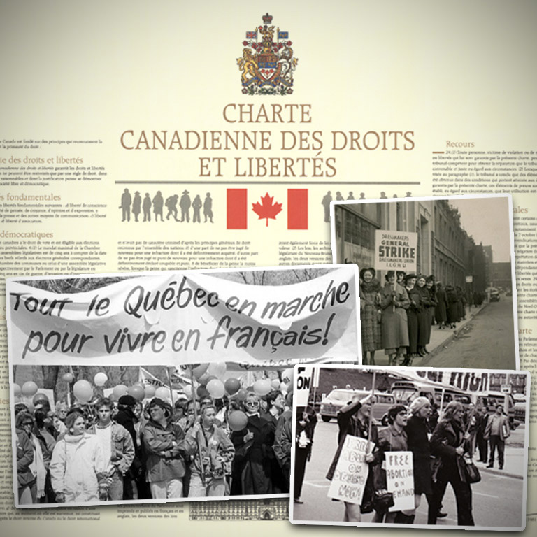 La Charte canadienne - Histoire Canada